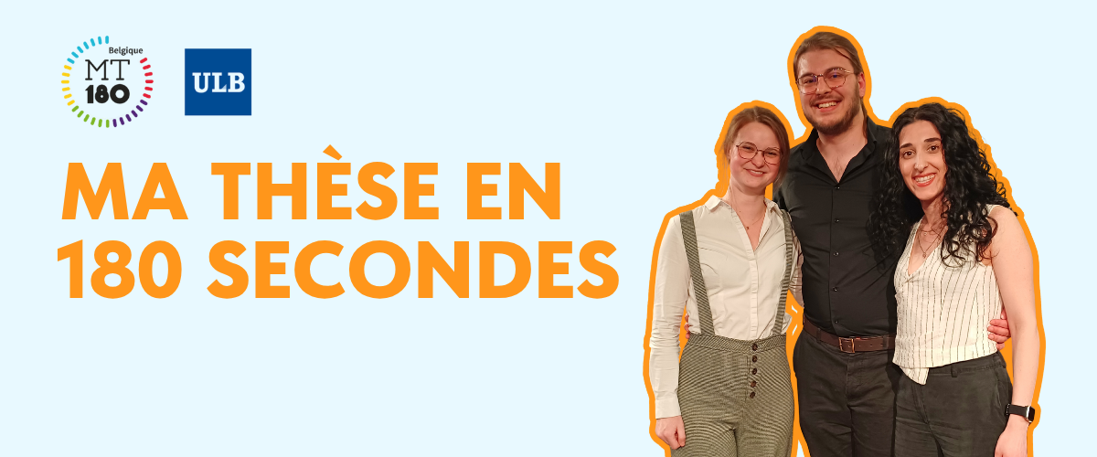 Les lauréat·es ulbistes MT180 2026 sont… - Actualités de l'ULB